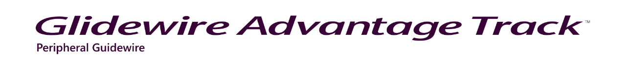 GLIDEWIRE ADVANTAGE TRACK™ Peripheral Guidewire | Terumo Medical Canada ...